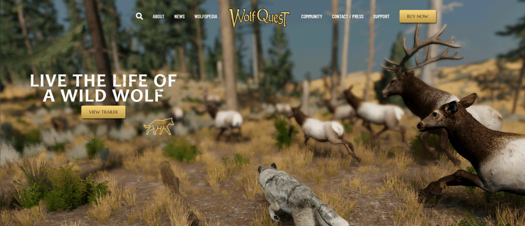 WOlfQuest_Screenshot | International Wolf Center