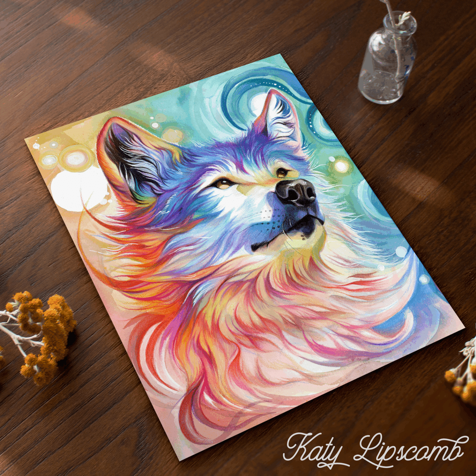 Rainbow-Wolf-Katy-Lipscomb | International Wolf Center